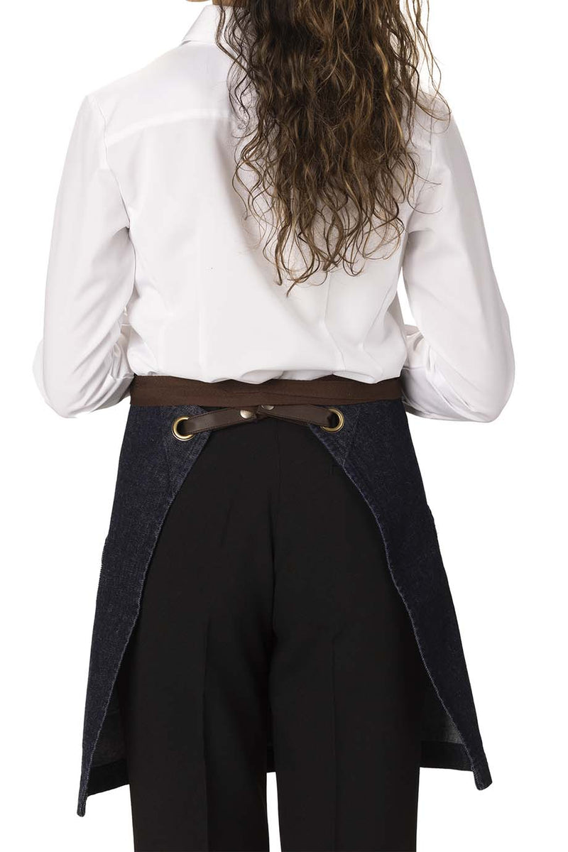 Indigo Denim Waist Apron (3 Pockets) – ApronWarehouse