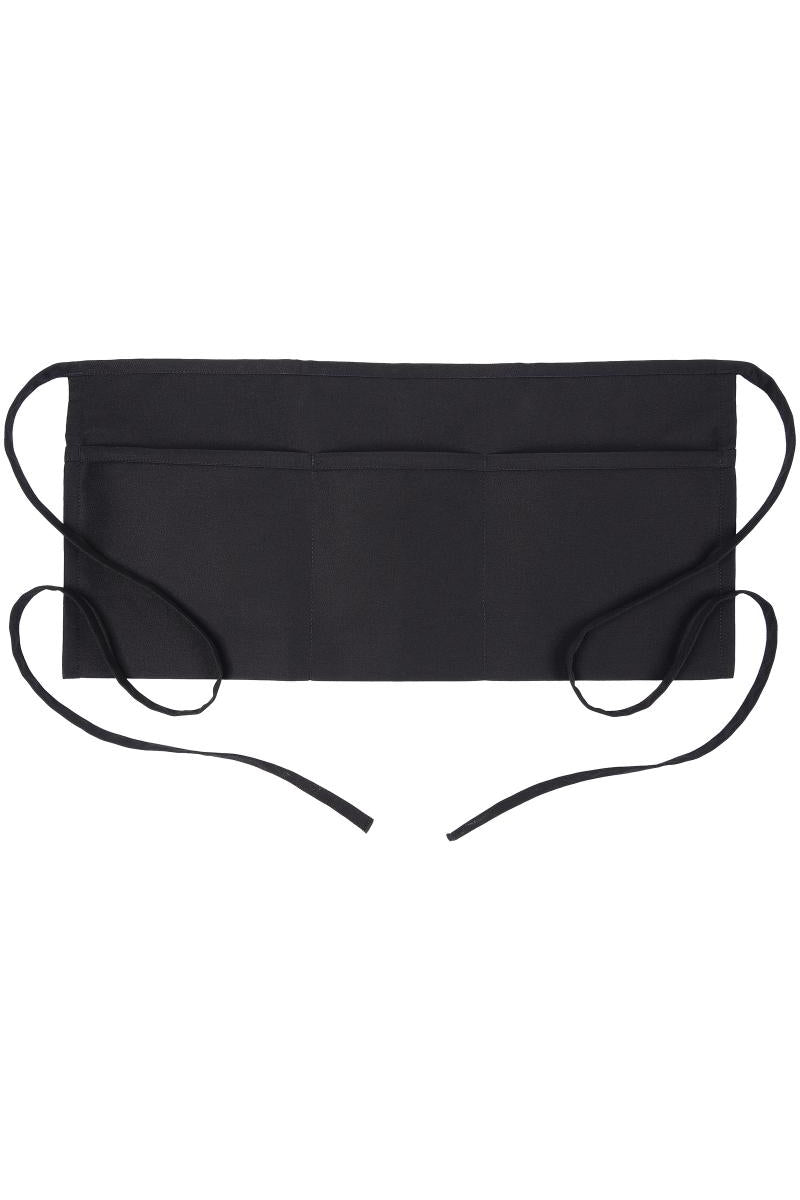 Black Waist Apron (3 Pockets) – ApronWarehouse
