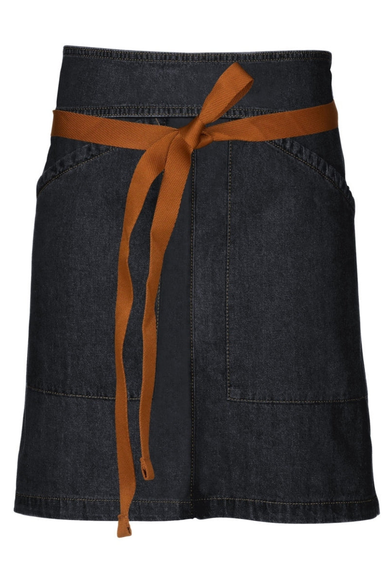 Berkeley Indigo Blue Denim Half Bistro Snap Apron – ApronWarehouse