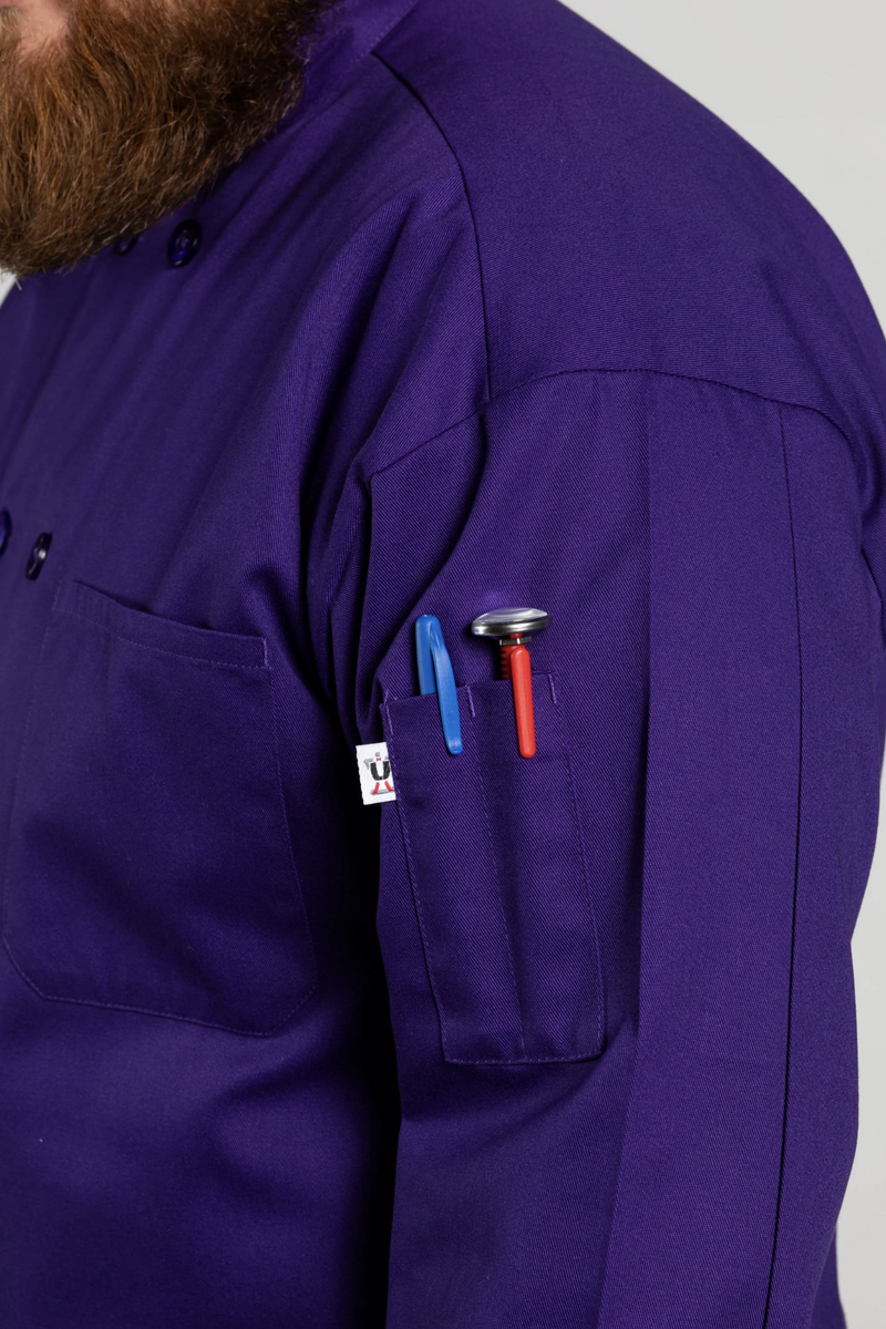 Grape Orleans Chef Coat – ApronWarehouse