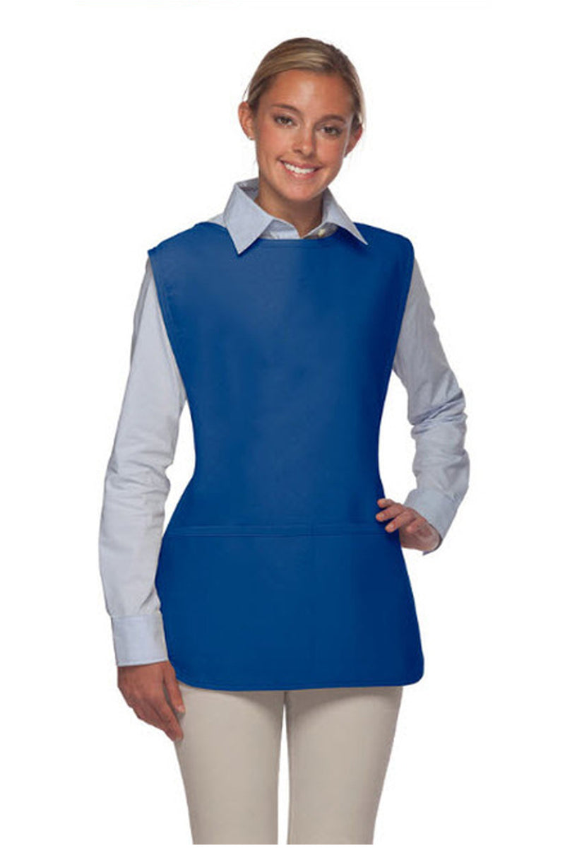 Royal Blue Deluxe Cobbler Apron (2 Pockets) – ApronWarehouse
