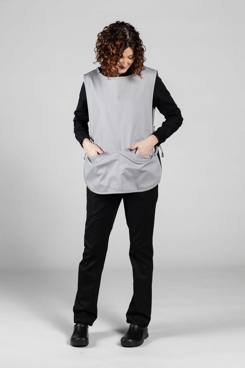 Silver Cobbler Apron (2 Pockets) – ApronWarehouse