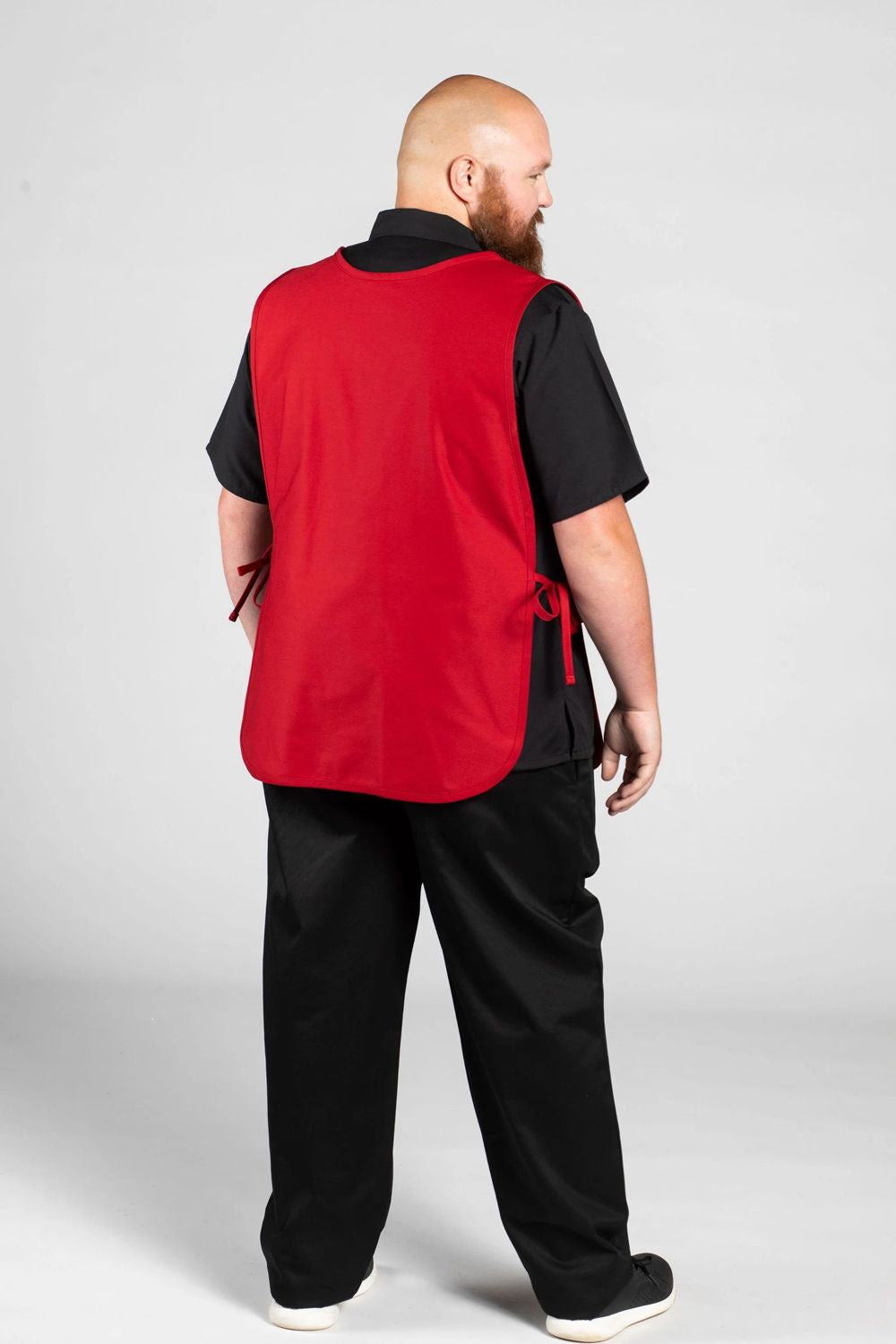 Red Cobbler Apron (2 Pockets) – ApronWarehouse