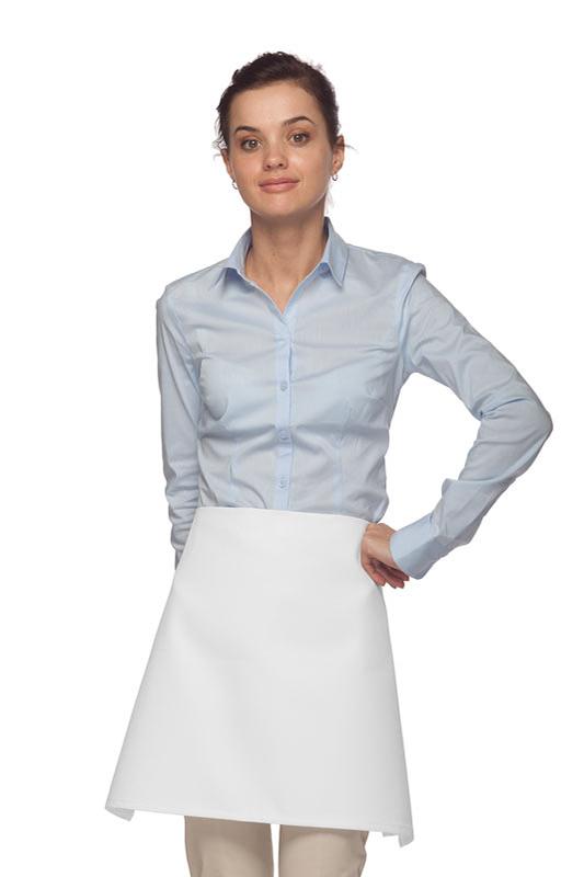White Half Apron