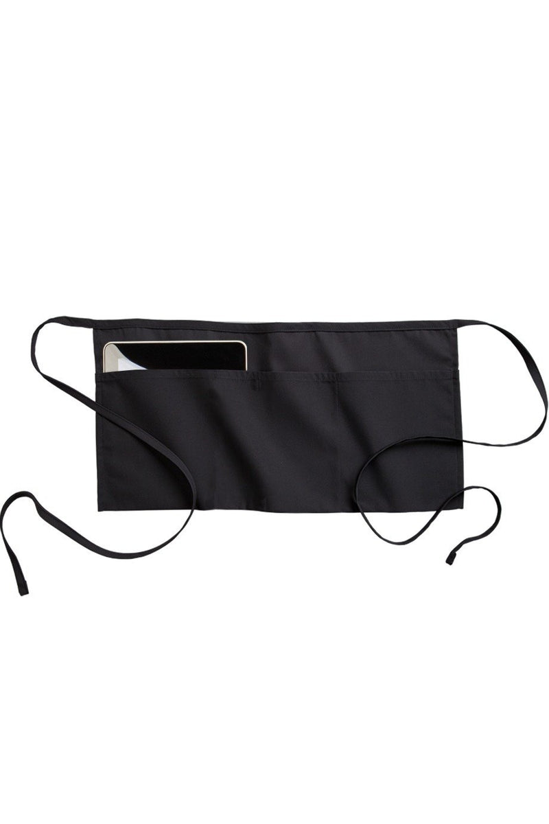 Steel Grey Waist Apron (3 Pockets) – ApronWarehouse