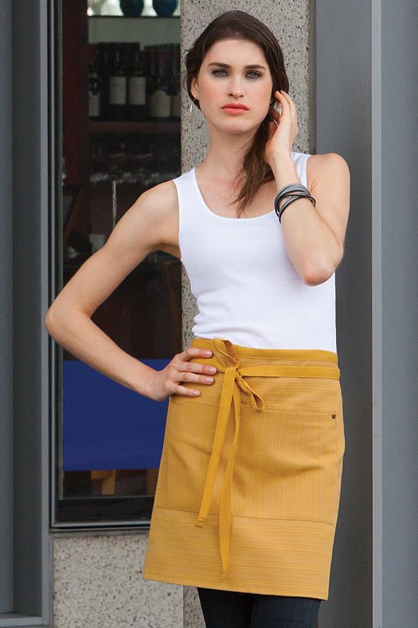 Harlem Yellow Half Bistro Apron – ApronWarehouse